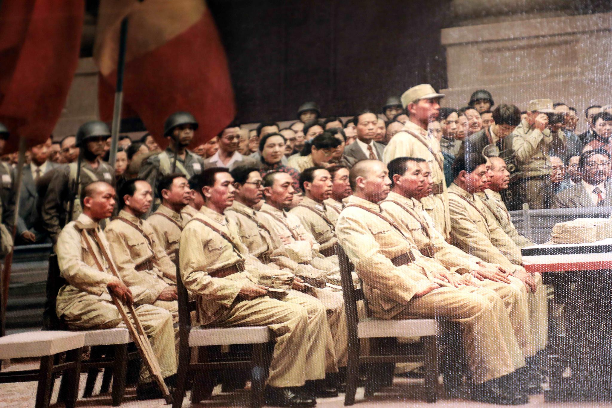 中国人民抗战胜利纪念日，一幅画了16年的画记录下历史一刻！