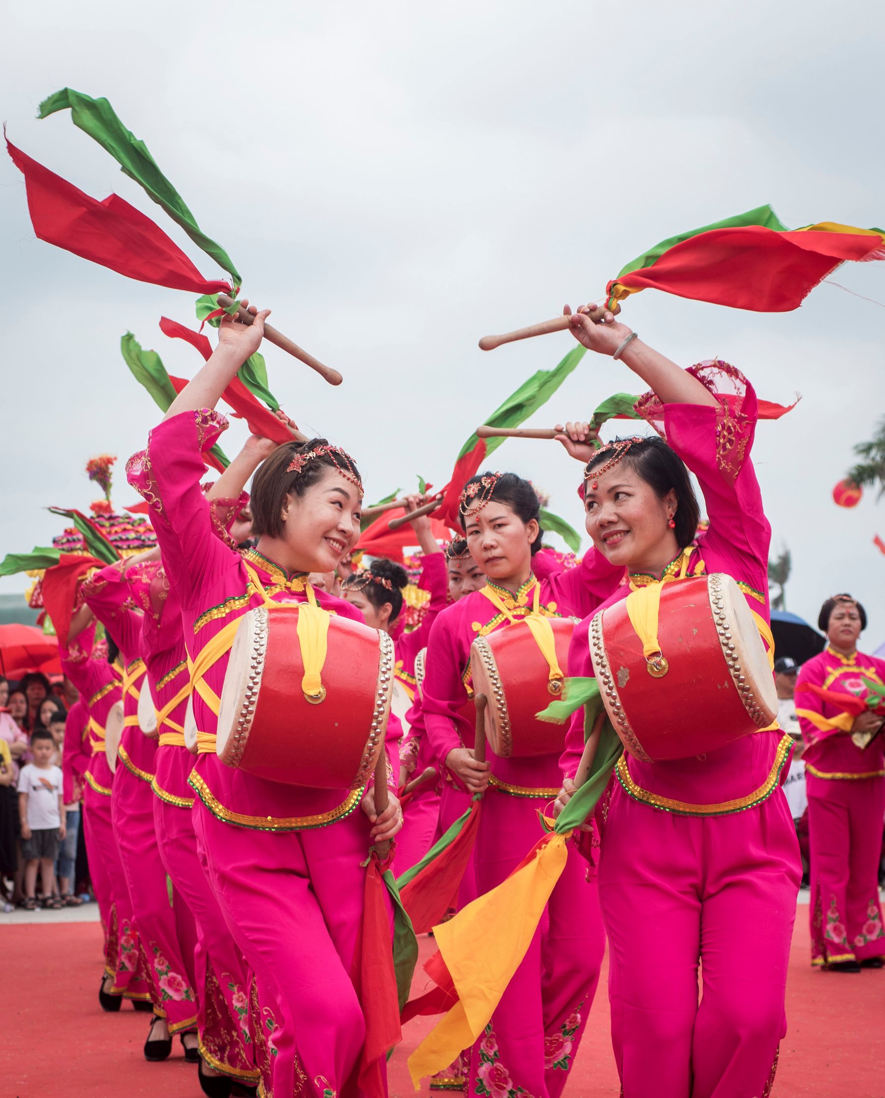 人文纪实摄影：广东碣石卫城伞鼓舞