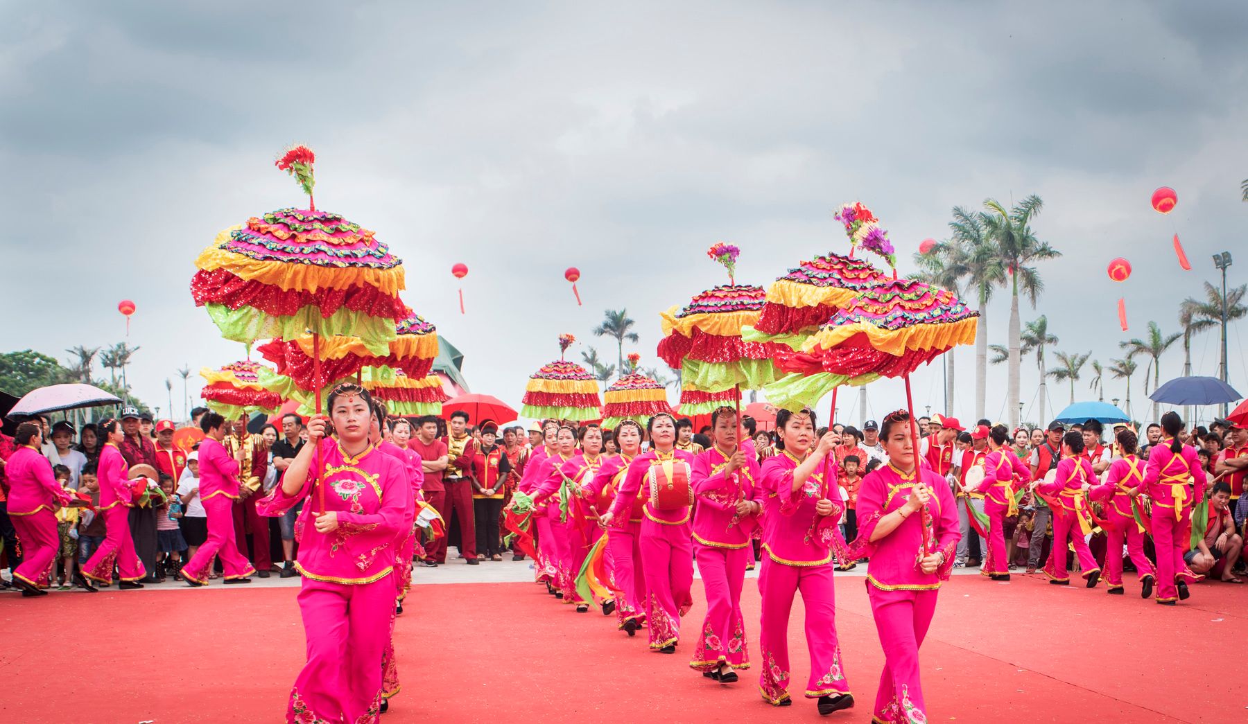 人文纪实摄影：广东碣石卫城伞鼓舞