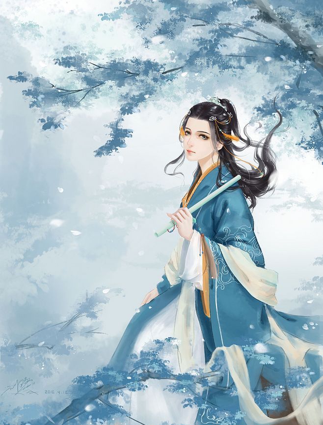 人物绘画，古风男神插画图集，超帅的