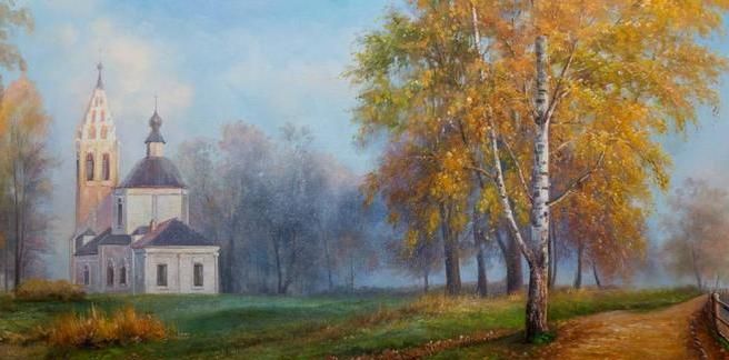 插画：艺术家ROMM ALEXANDER水彩风景画作品|风景画|水彩|插画_新浪新闻