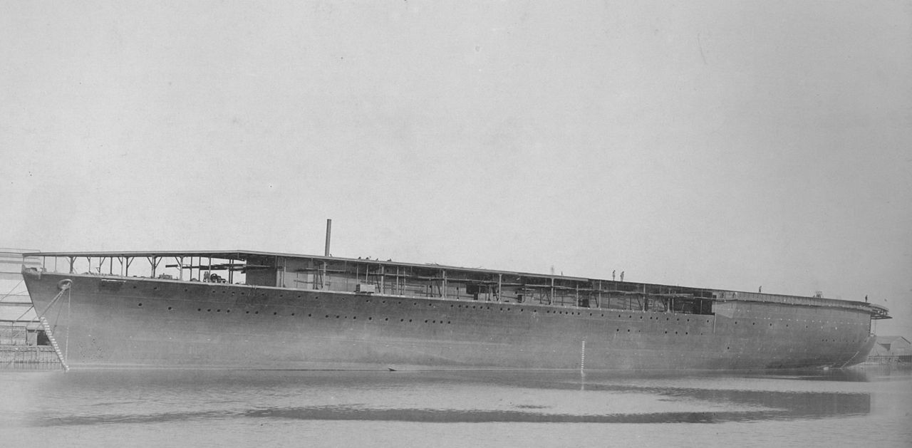 旧日本海军第一艘航母——“凤翔”号航空母舰