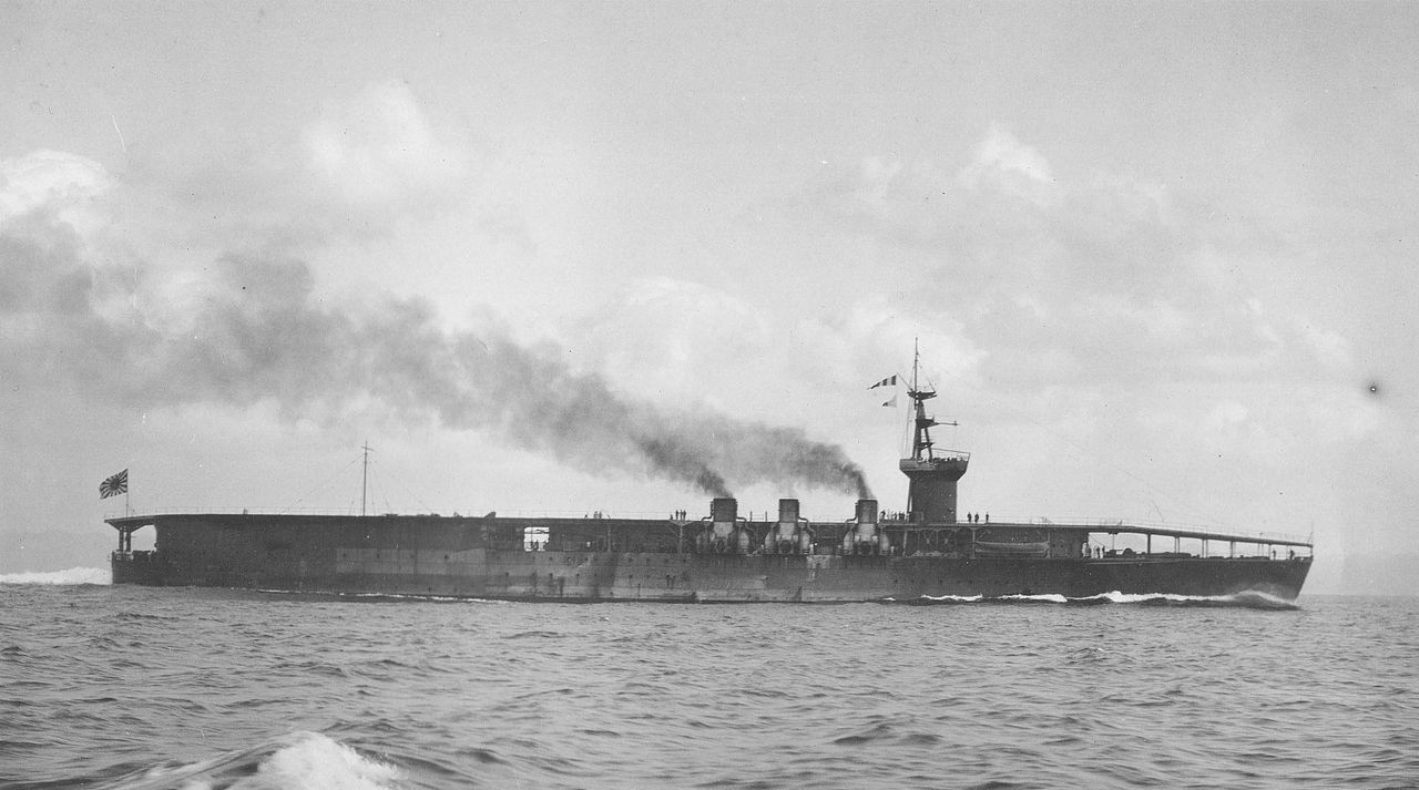 旧日本海军第一艘航母——“凤翔”号航空母舰