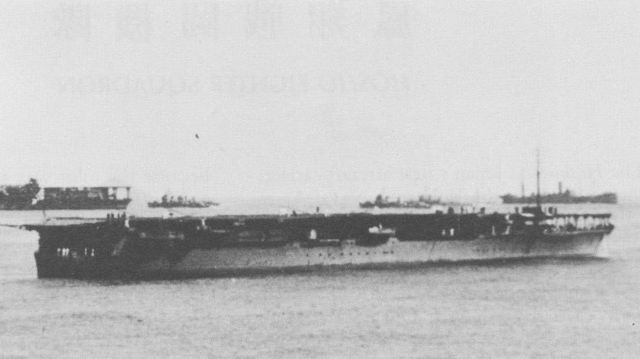 旧日本海军第一艘航母——“凤翔”号航空母舰