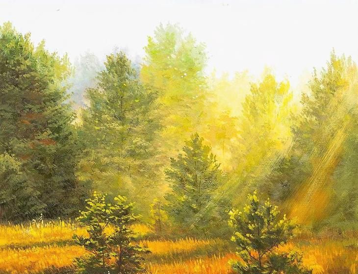 插画：艺术家ROMM ALEXANDER水彩风景画作品