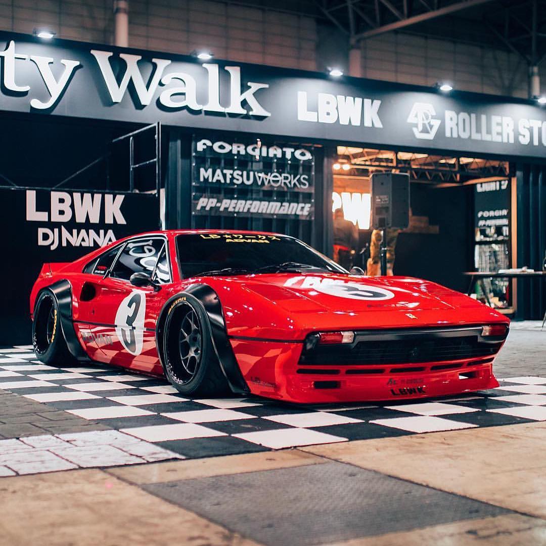 就是这种Feel！Liberty Walk套件加持的法拉利Ferrari 308！