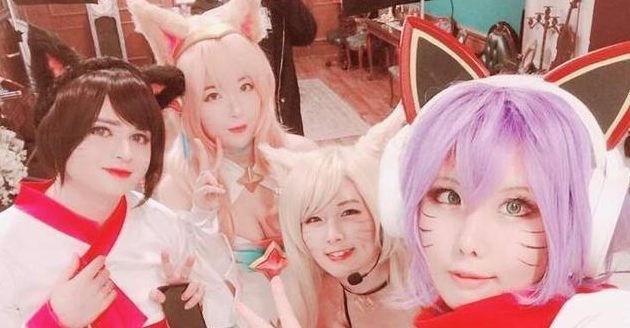 电竞界第一妖男Sneaky的5大经典cos，最近这套有点美腻|女装|卡莎|假胸_新浪新闻