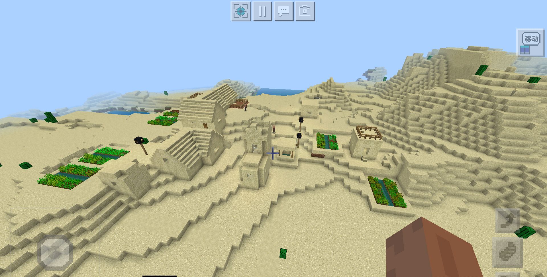 我的世界：分享MC神级种子，玩家找到两个沙漠神殿和3个沙漠村庄