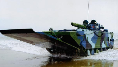 ZTD-05式是中国最先进的两栖突击车，没有之一