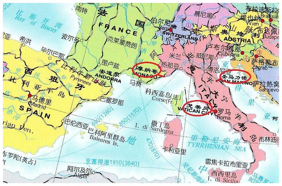 世界上五个国土面积最小的“袖珍国家”，其中有三个国家位于欧洲|圣马力诺|梵蒂冈|瑙鲁_新浪新闻