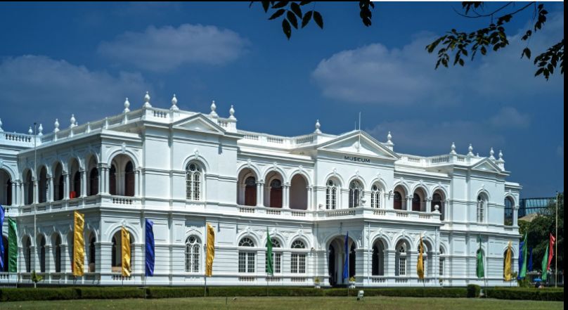 斯里兰卡最古老的博物馆，郑和碑和狮子王座最出名|斯里兰卡|博物馆|郑和碑_新浪新闻