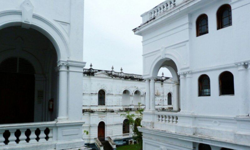 斯里兰卡最古老的博物馆，郑和碑和狮子王座最出名|斯里兰卡|博物馆|郑和碑_新浪新闻