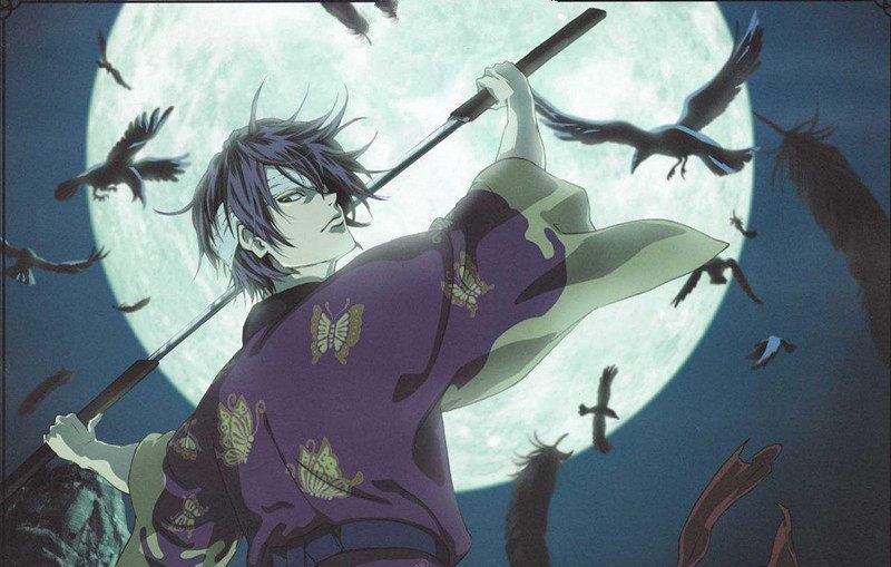 动漫中帅气的紫发男子，藤原佐为经典，图2看似温柔实际却很腹黑