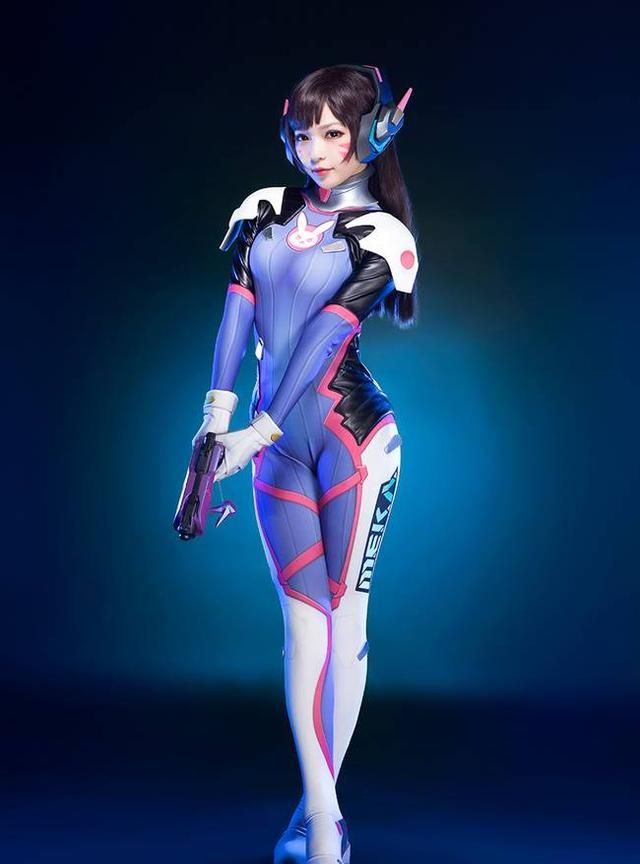 老司机cosplay:守望先锋紧身胶衣,宇宙战士造型未来之属