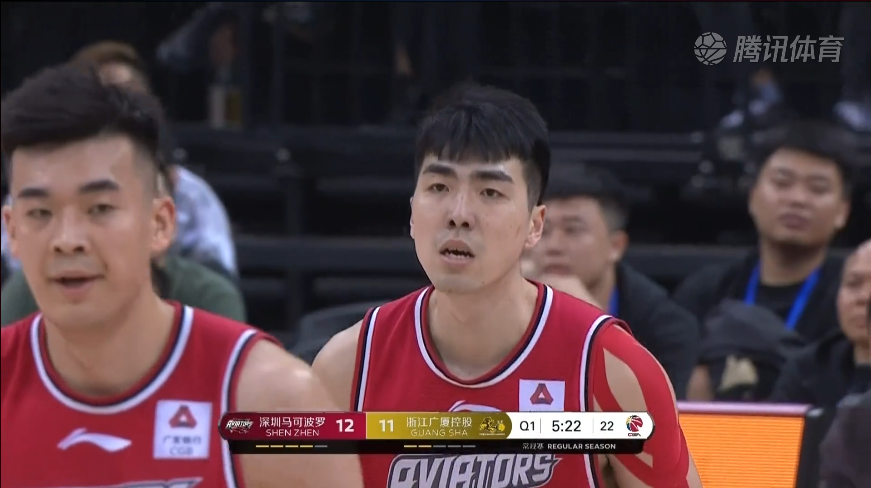 CBA常规赛第12轮，深圳马可波罗主场113-97战胜浙江广夏控股