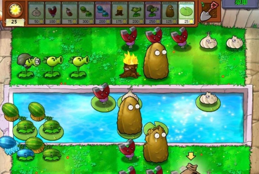 PVZ:图一免费用，图二能致命！想省钱就选这五种植物吧|植物|免费|僵尸_新浪新闻