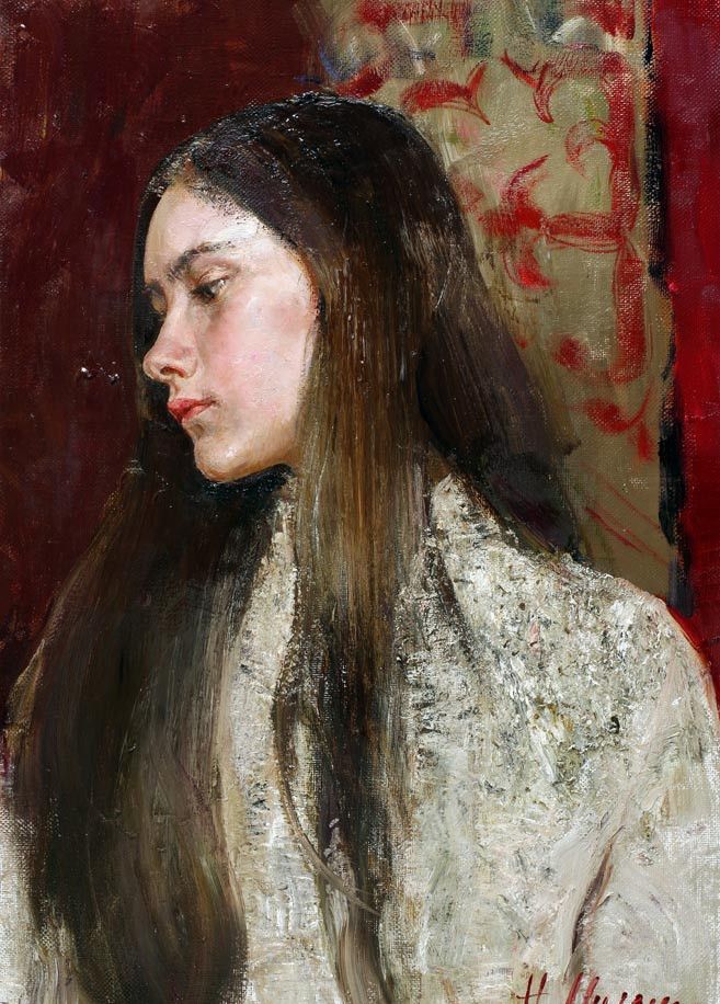 俄罗斯女画家Natasha Milashevich人物画作品欣赏