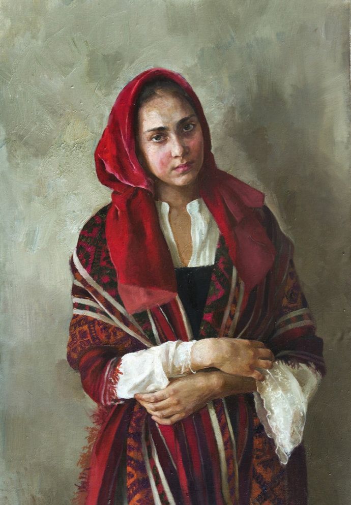 俄罗斯女画家Natasha Milashevich人物画作品欣赏