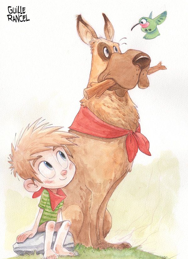 西班牙插画师 Guille Rancel 的童梦插画|童梦|插画师|插画_新浪新闻