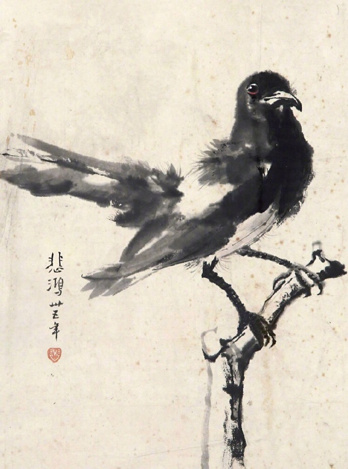 徐悲鸿 · 国画作品欣赏…