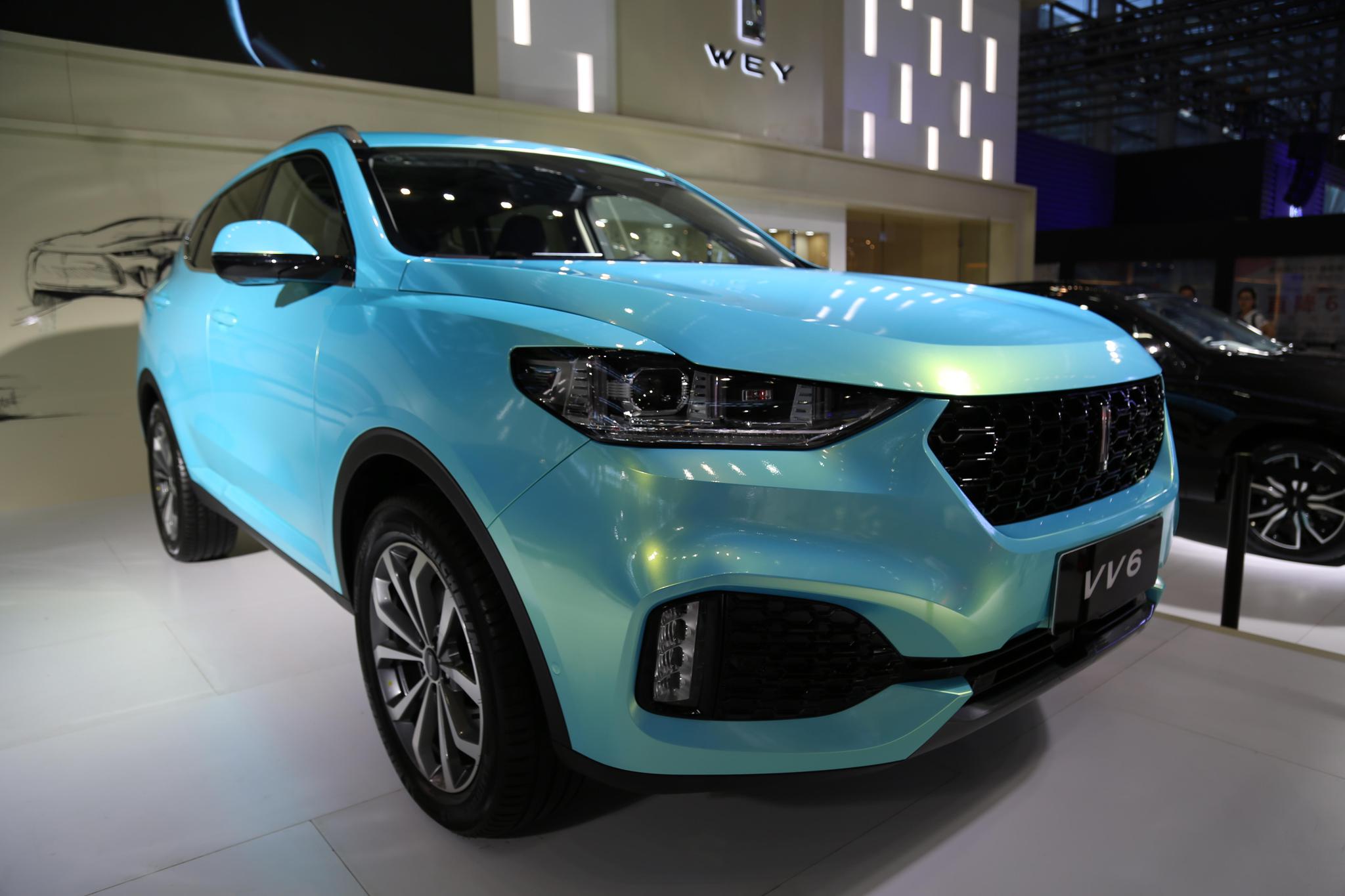 长城WEY VV6，15万级别智能豪华SUV，车展实拍！-新浪汽车