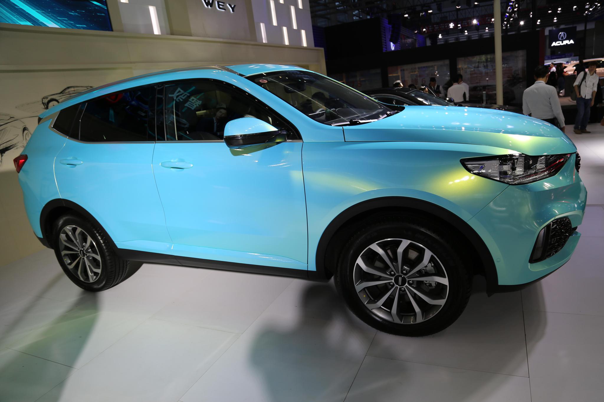 长城WEY VV6，15万级别智能豪华SUV，车展实拍！-新浪汽车