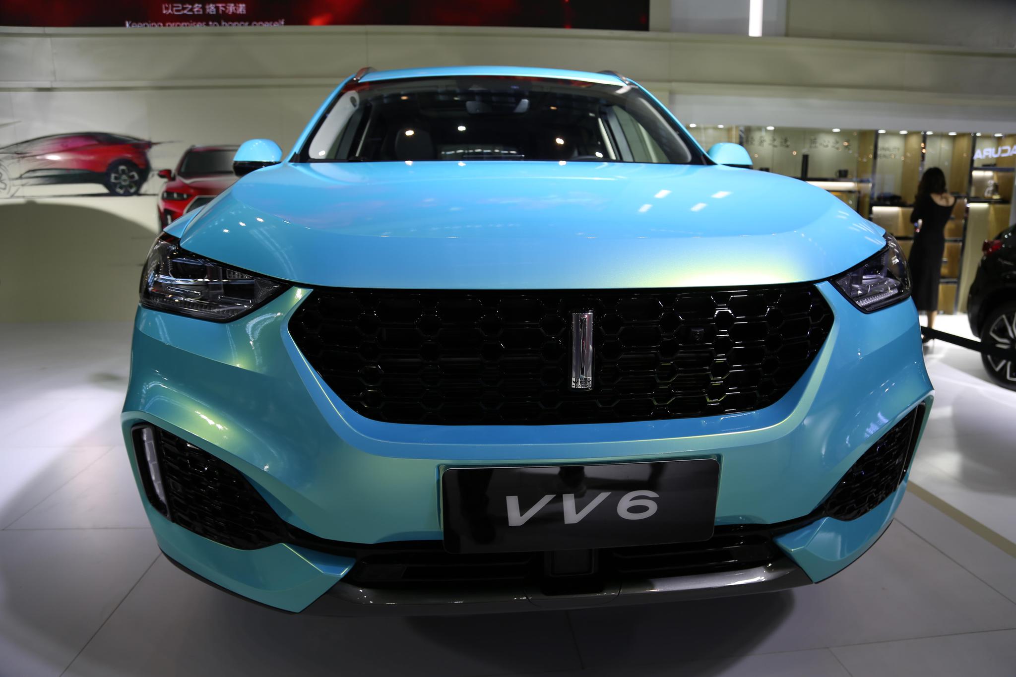 长城WEY VV6，15万级别智能豪华SUV，车展实拍！-新浪汽车