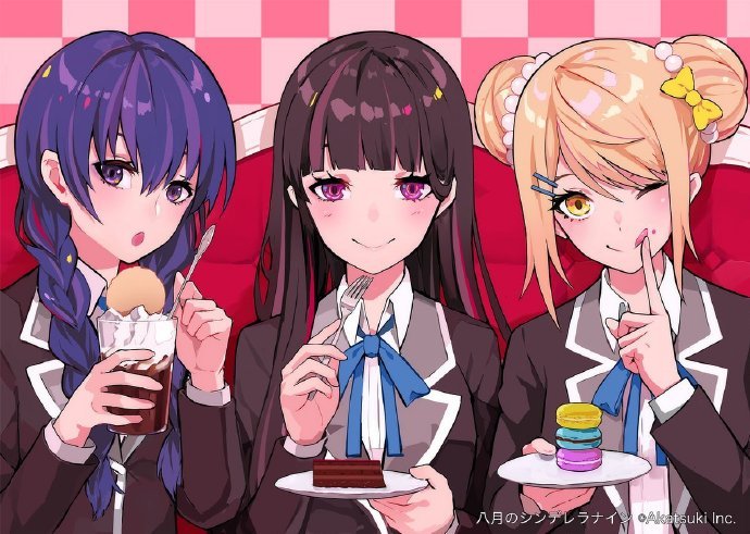 日本插画师 LAM ⚡️（ramdayo1122） 一组女性人物