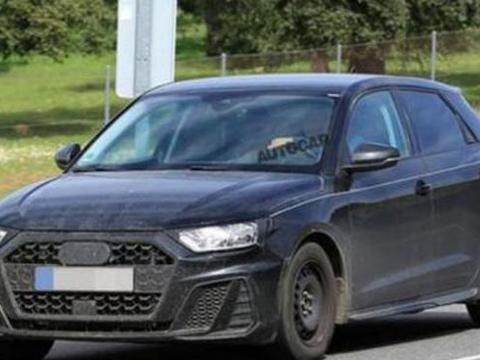 全新奥迪A1谍照曝光，基于MQB平台开发，造型硬朗轴距加长-新浪汽车