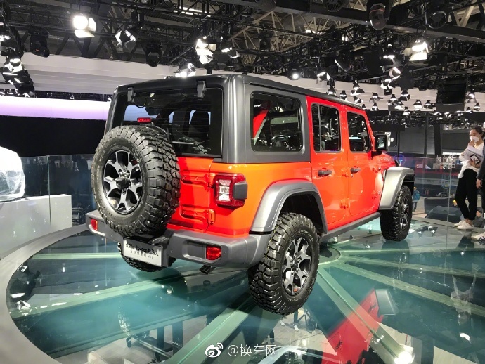 全新一代Jeep牧马人霸气展出