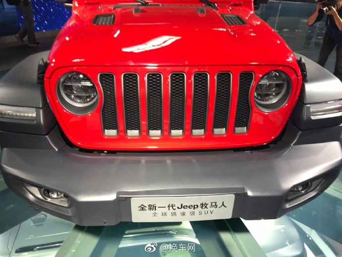 全新一代Jeep牧马人霸气展出