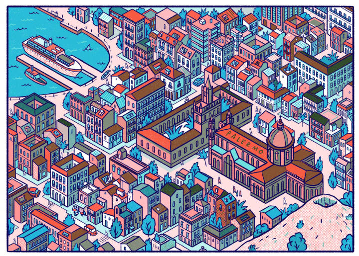 来自插画师 Andrés Lozano 绘画作品一组 | andres-lozano