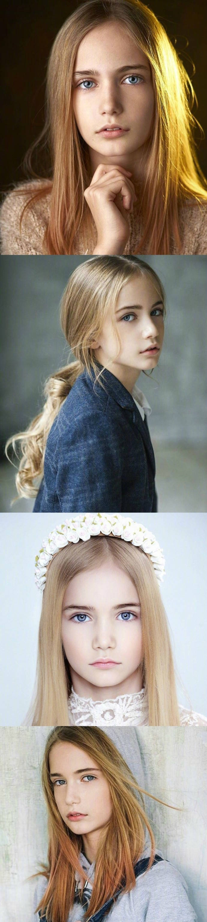 Marta Krylova 06年出生的俄罗斯模特 真的是从小抓起的小仙女