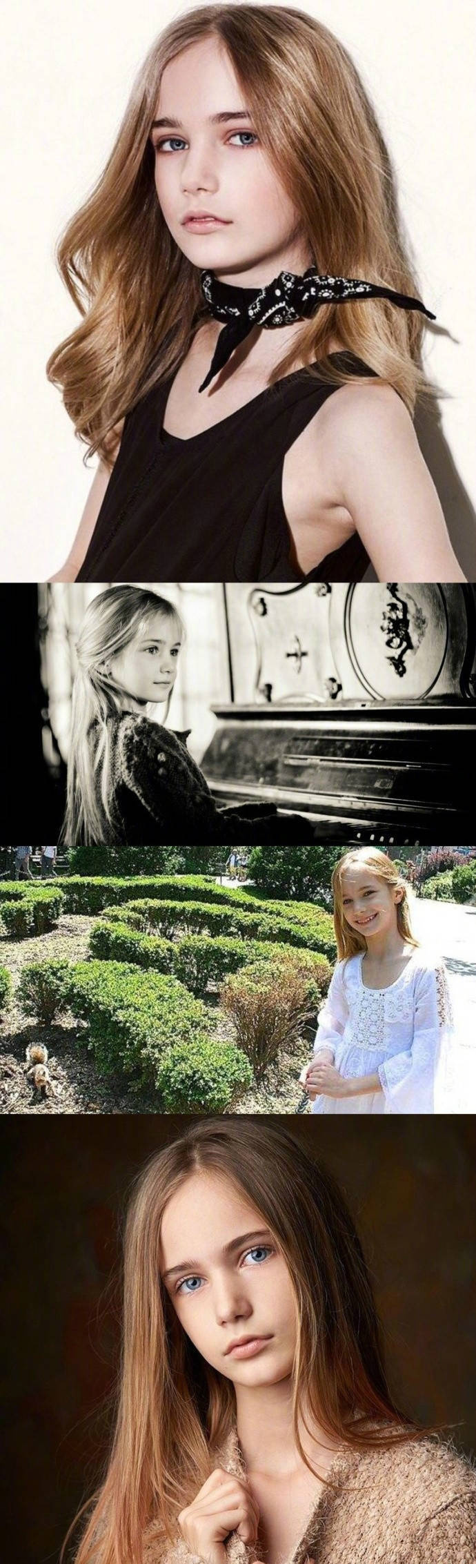 Marta Krylova 06年出生的俄罗斯模特 真的是从小抓起的小仙女