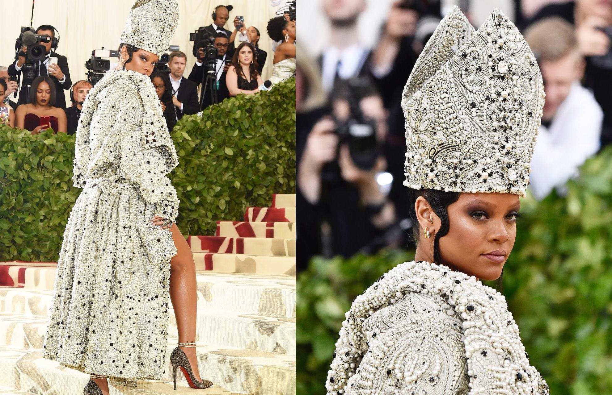 Met Gala进行时——契合主题又能美到上天的就是她们~|礼服|红毯|主题_新浪新闻