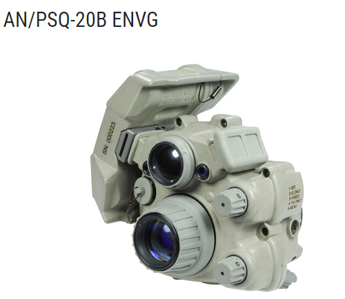 三等人即将装备的双筒ENVG夜视仪
