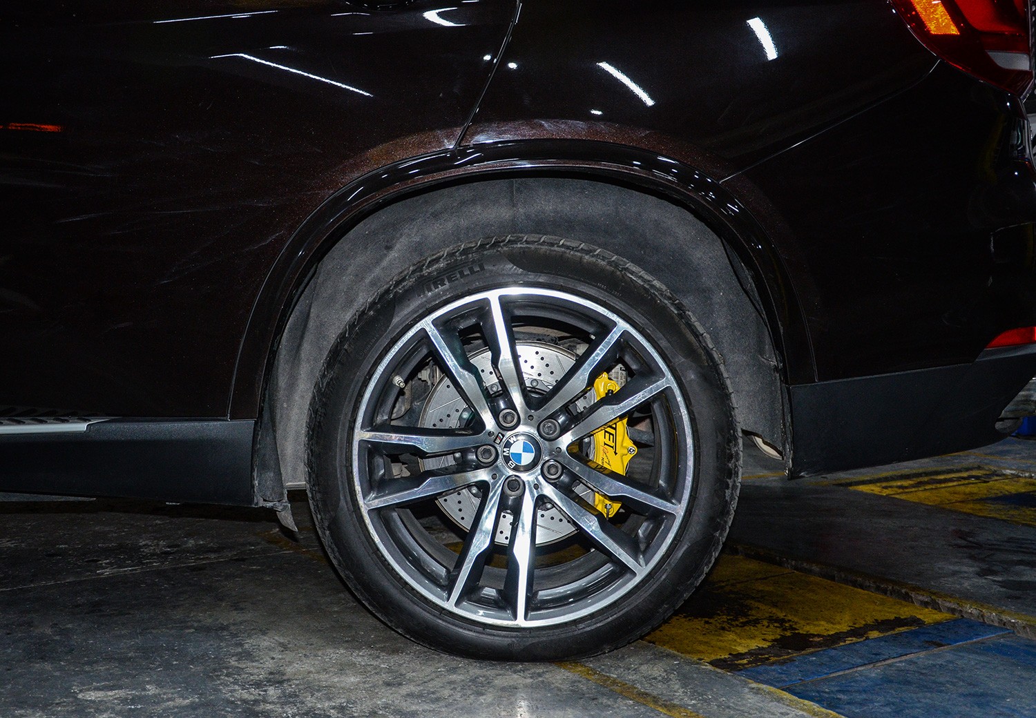 宝马X5改装德国TEI Racing前后刹车套装-新浪汽车