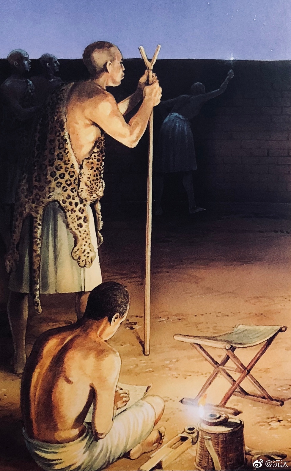 1，2500年前，古埃及的祭司通过观星而测定出正北方|金字塔|尼罗河|法老_新浪新闻