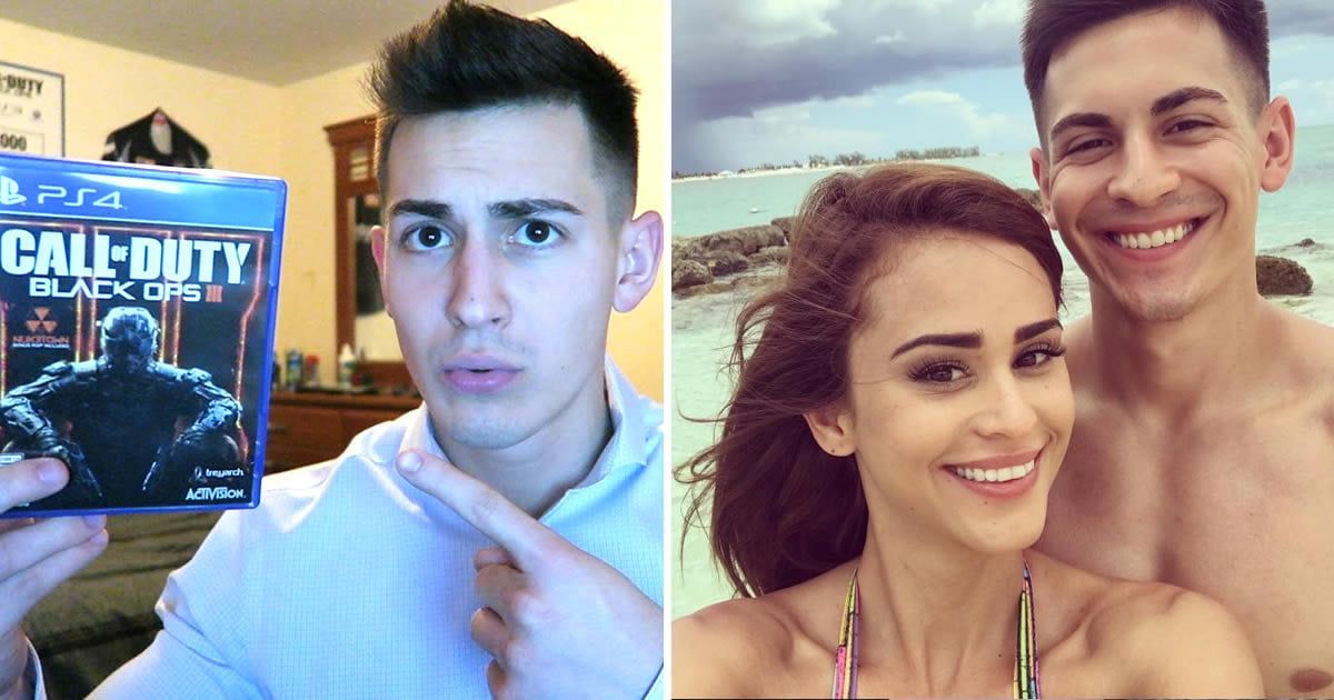 COD职业玩家 Doug Censor 前两天宣布与女友 Yanet Garcia 分手|职业|女友|玩家_新浪新闻