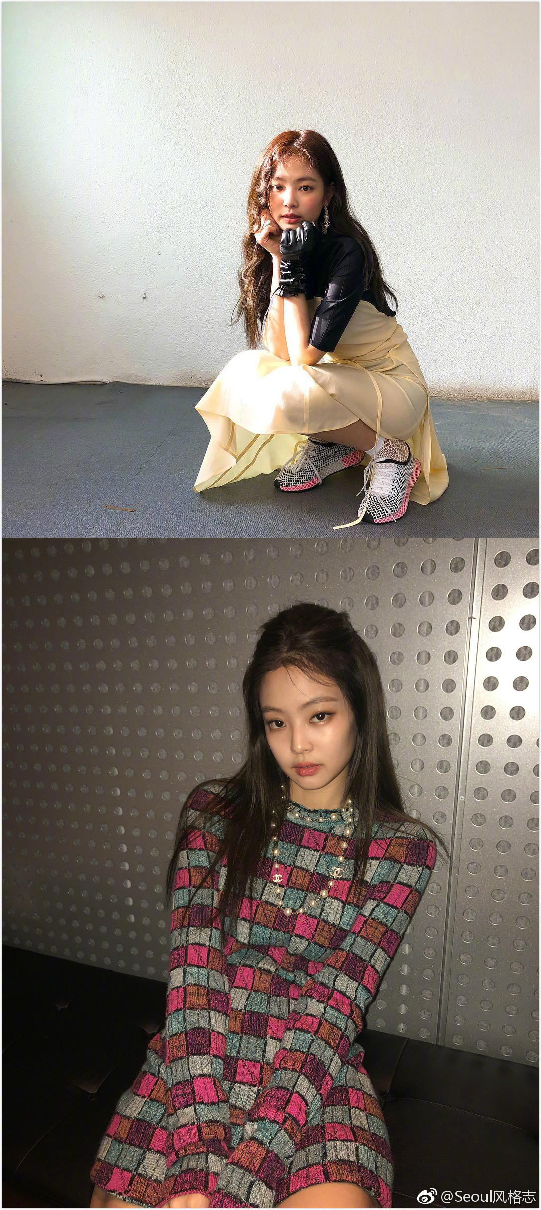 舞台上和ins上的照片风格都swag满满的Jennie