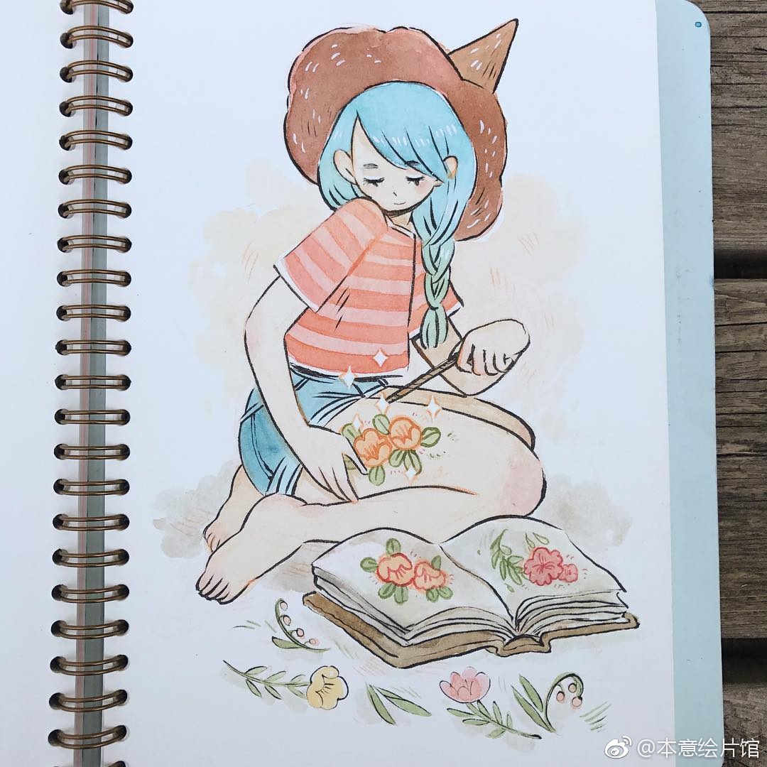 芬兰插画师Heikala作品欣赏。 | ins：heikala