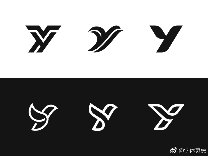 Y字母logo设计|字母|logo设计_新浪新闻