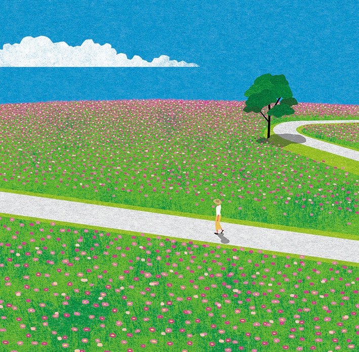 这组作品来自日本插画师 Ryo Takemasa