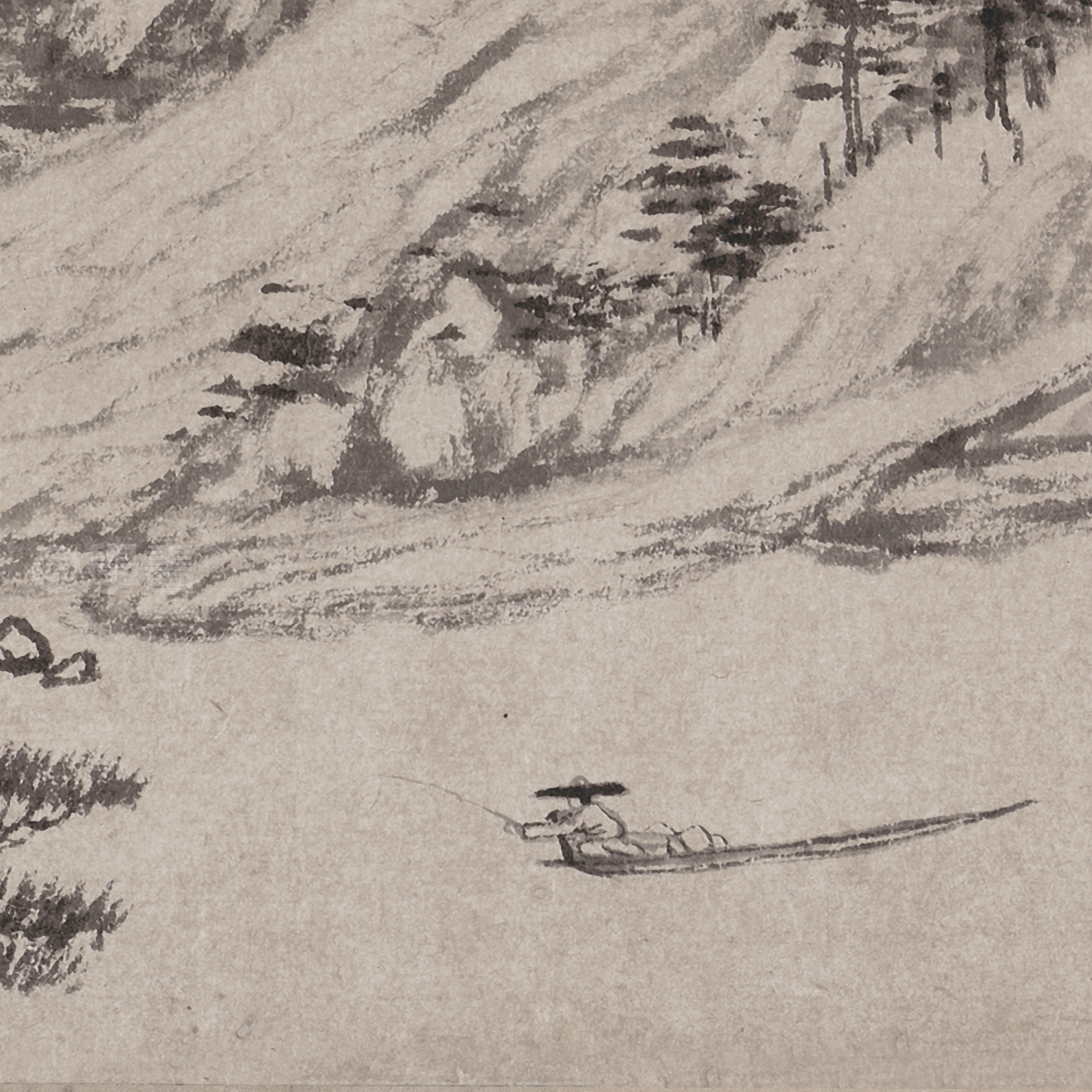 中国十大传世名画之《富春山居图》合璧版，黄公望作，高清大图|富春山居图|名画|黄公望_新浪新闻