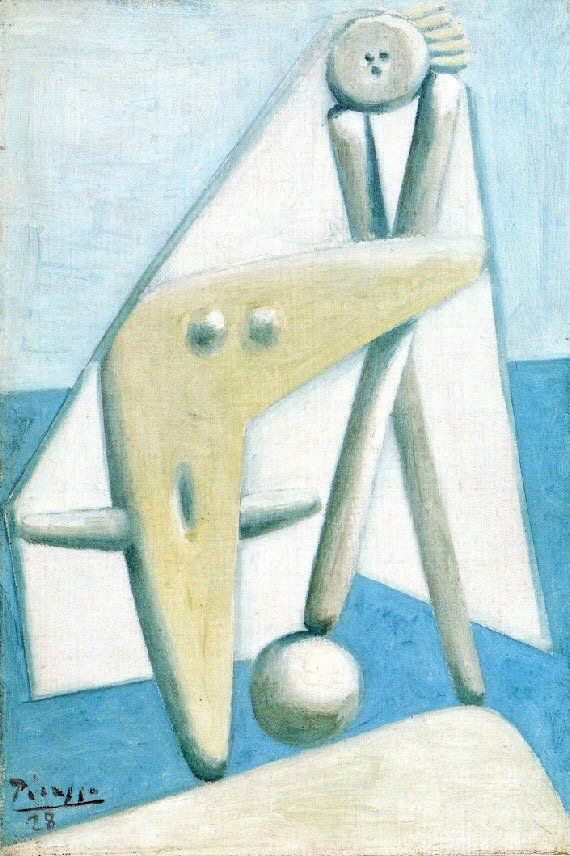 Picasso on the Beach海滩上的毕加索