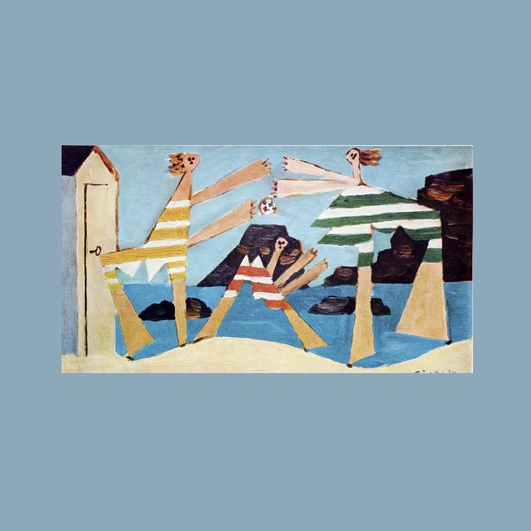 Picasso on the Beach海滩上的毕加索