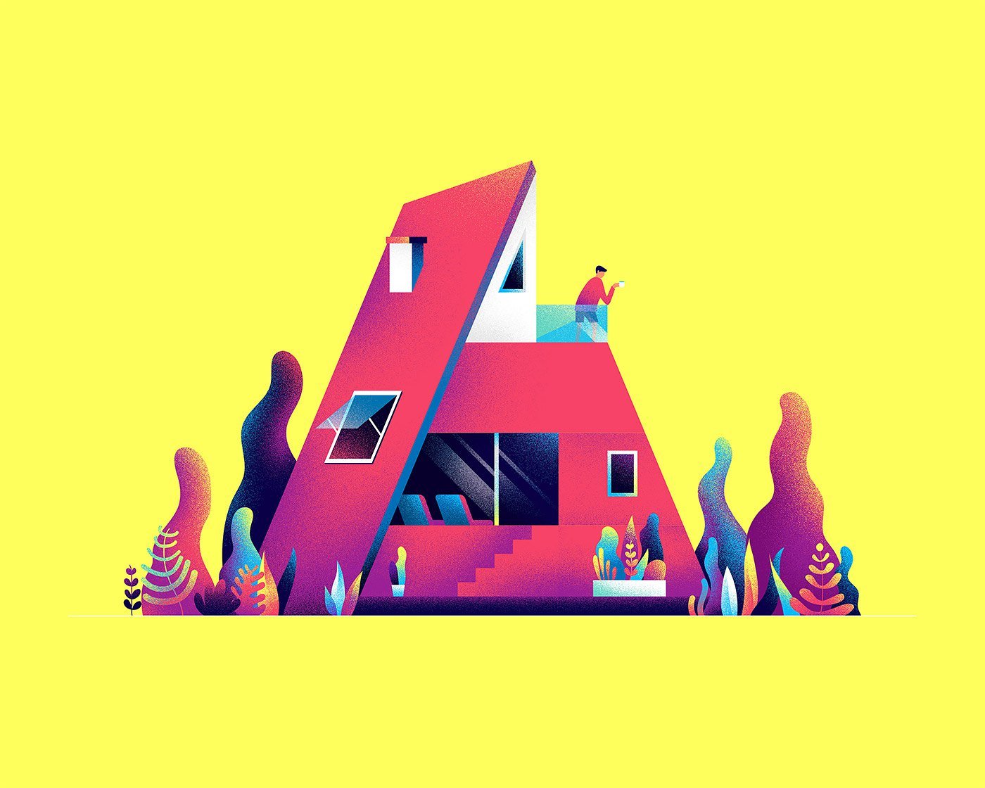 12346789“数字架构”是Muhammed Sajid对36day字体的独特贡献|字体|插图|贡献_新浪新闻