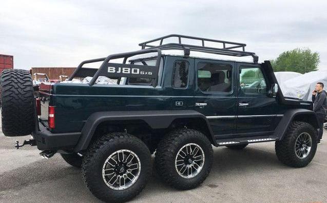 BJ80 6×6皮卡版，霸气十足，果断放弃福特猛禽F系-新浪汽车