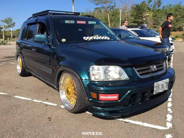 STANCE TW！本田CR-V 一代目RD1低趴改装案例-新浪汽车