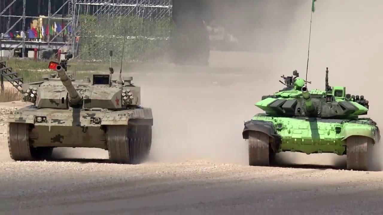 中国96B坦克俄罗斯化身“大闸蟹”网友直呼：真的是土爆了